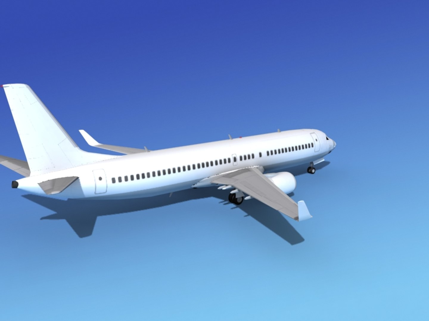 3d Model Of Boeing 737-800 737