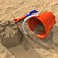Bucket Spade 3d Model