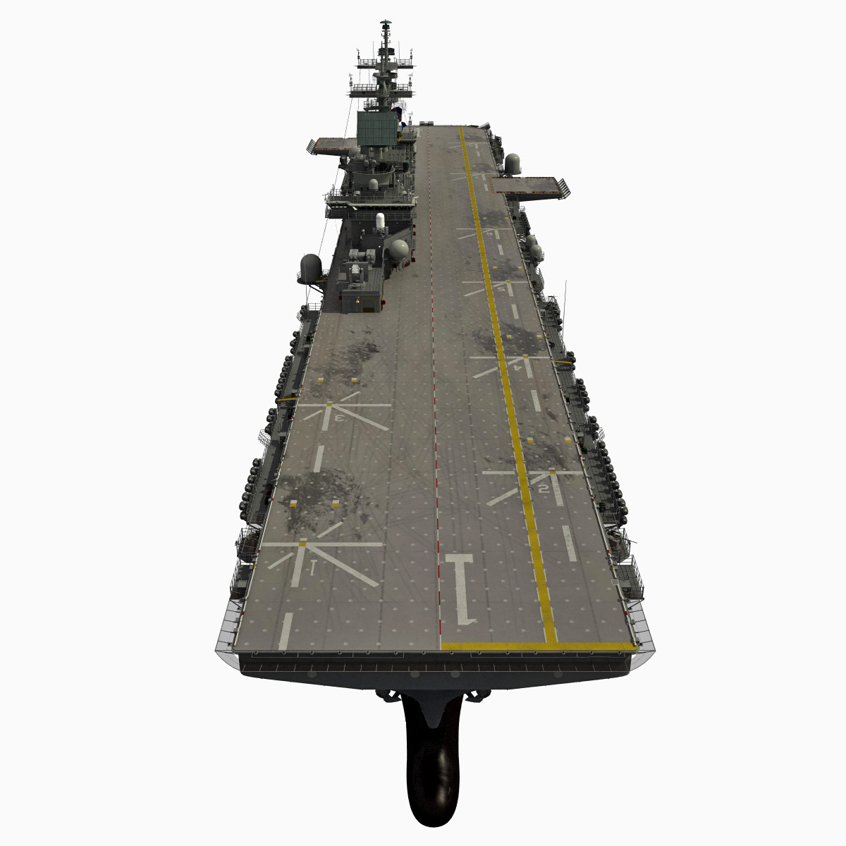 3d model uss wasp lhd-1