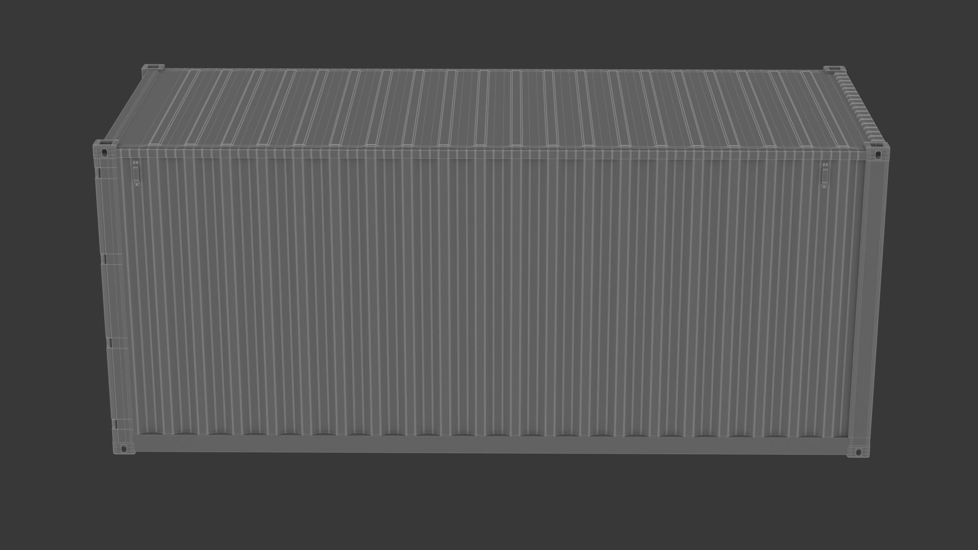 20ft shipping container 3D model - TurboSquid 1478262