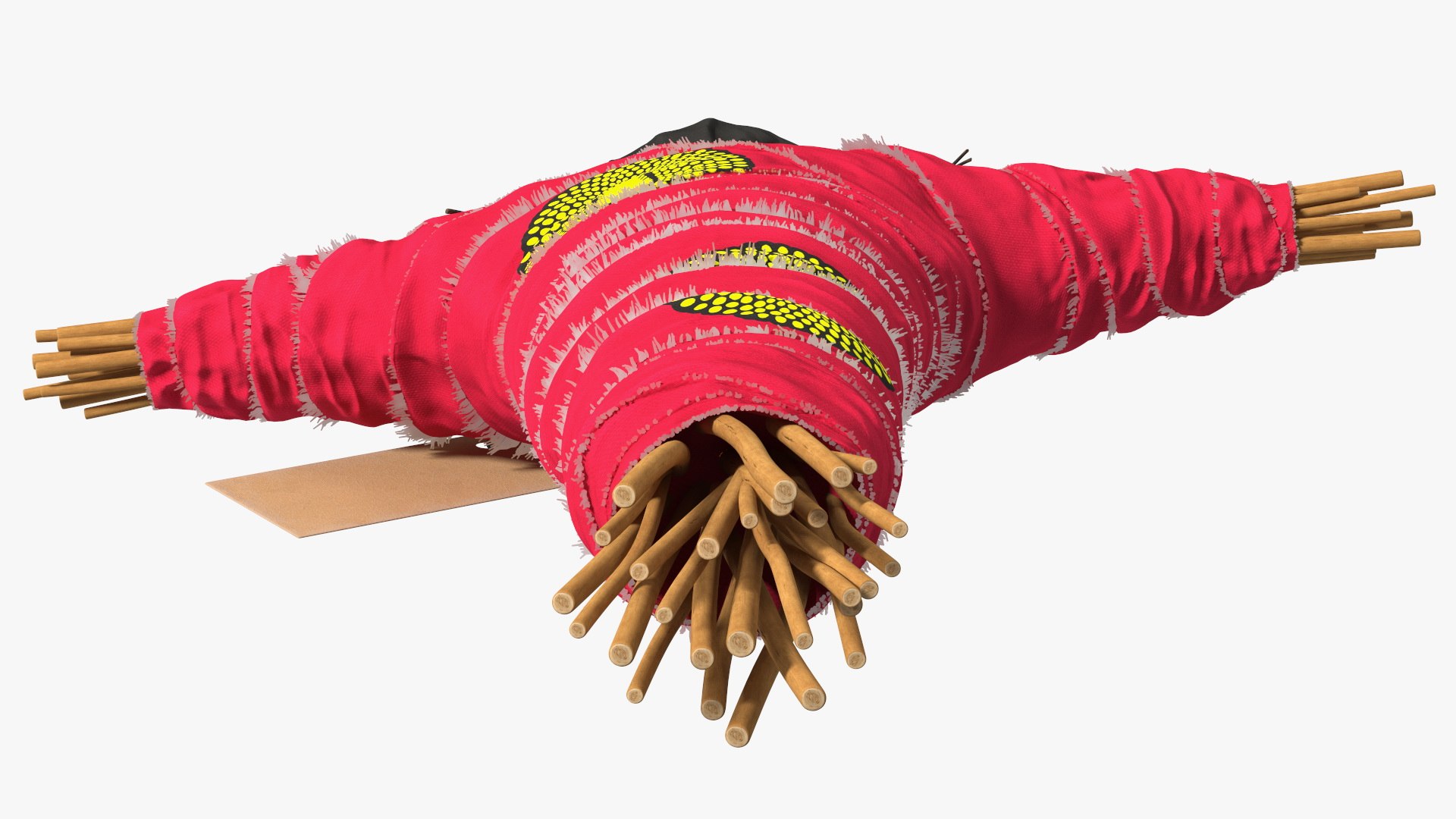 Traditional Voodoo Doll Colorful 3D Model - TurboSquid 1900311