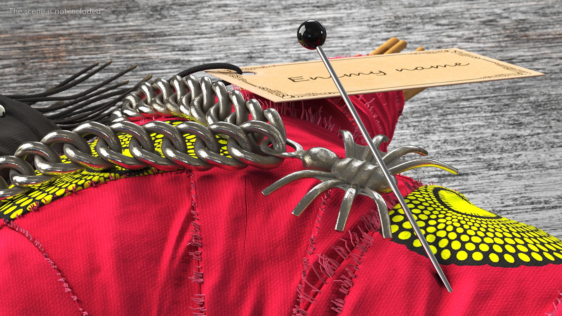 Traditional Voodoo Doll Colorful 3D Model - TurboSquid 1900311