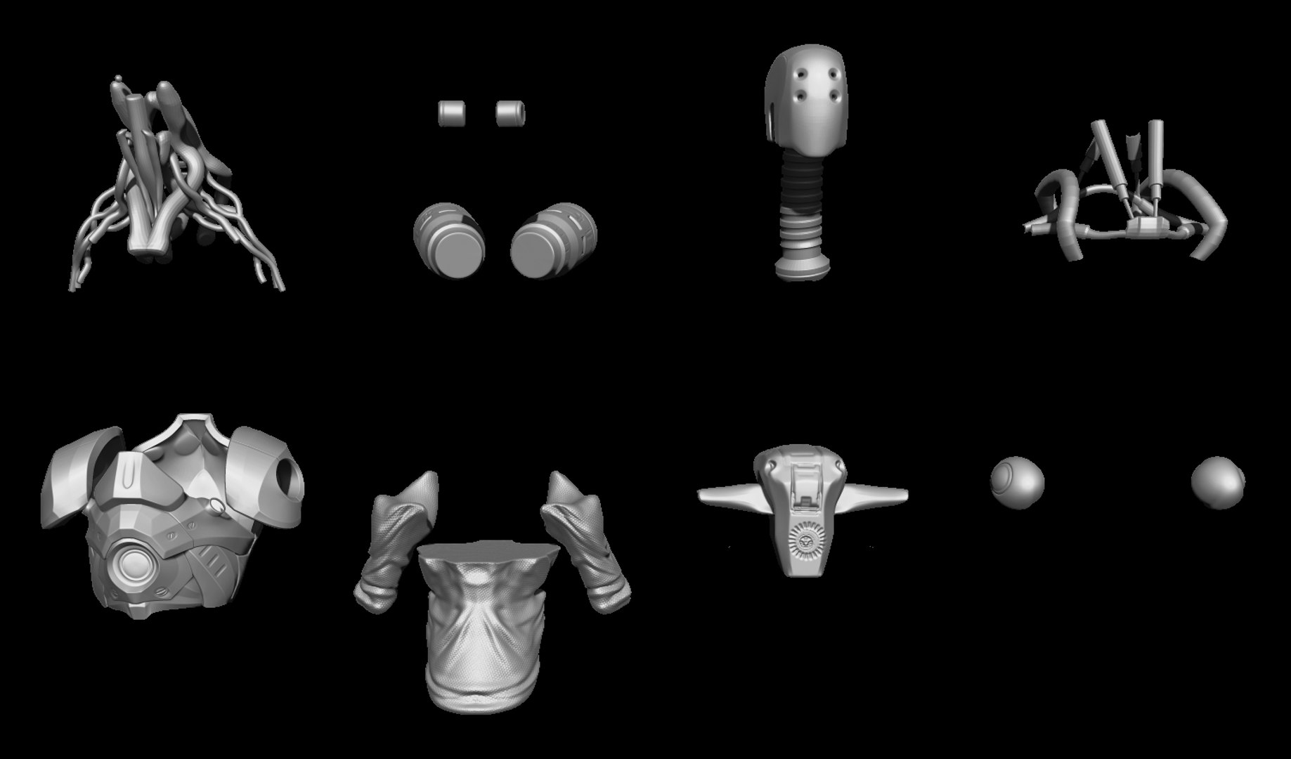Robot 3D Model - TurboSquid 1184180