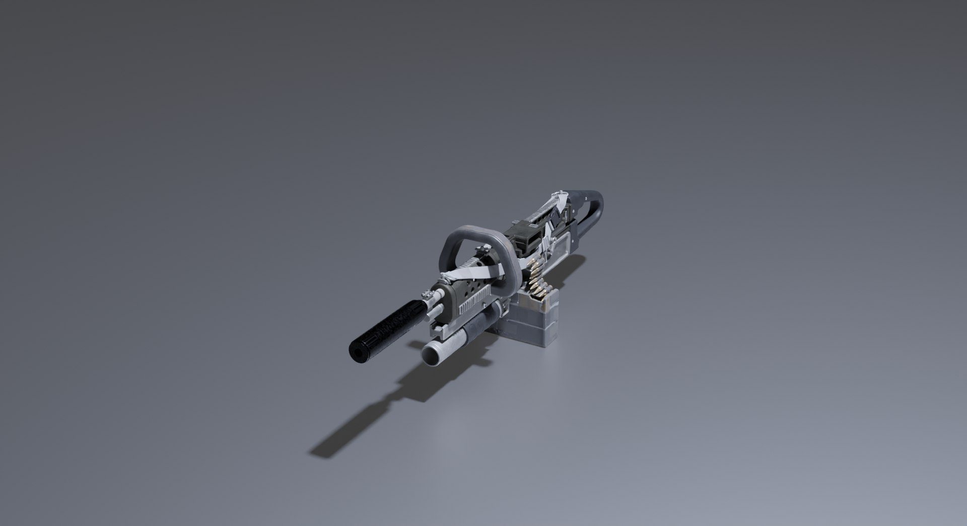 Low Poly Machine Gun 3D - TurboSquid 2068888