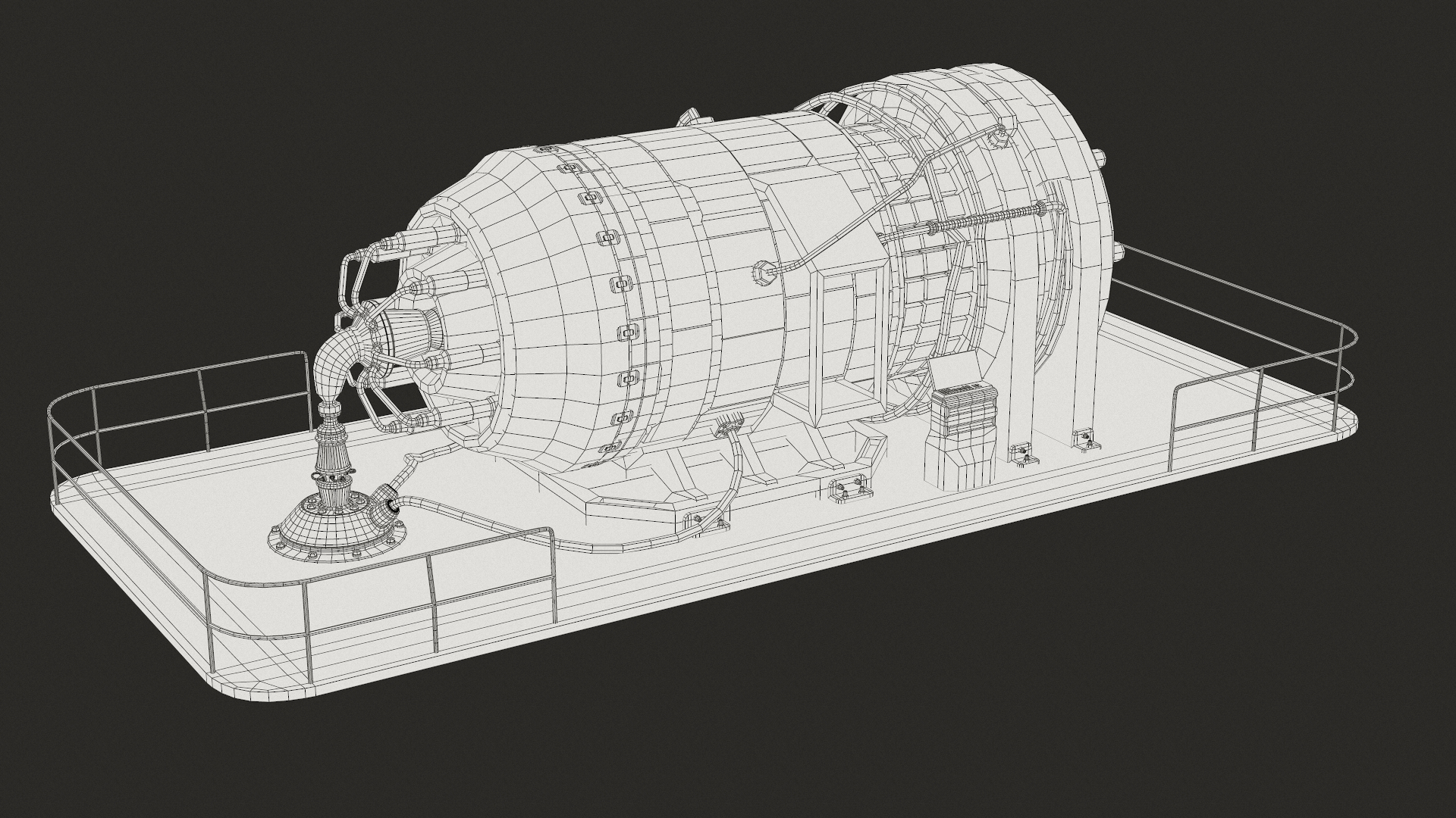 3D Pbr Reactor - TurboSquid 1619296