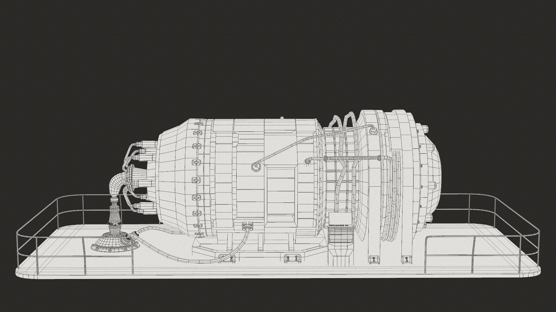 3D pbr reactor - TurboSquid 1619296