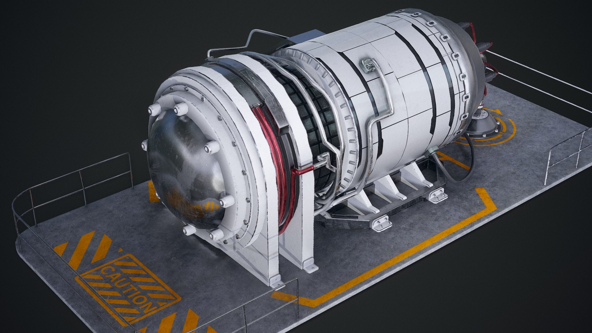3D pbr reactor - TurboSquid 1619296