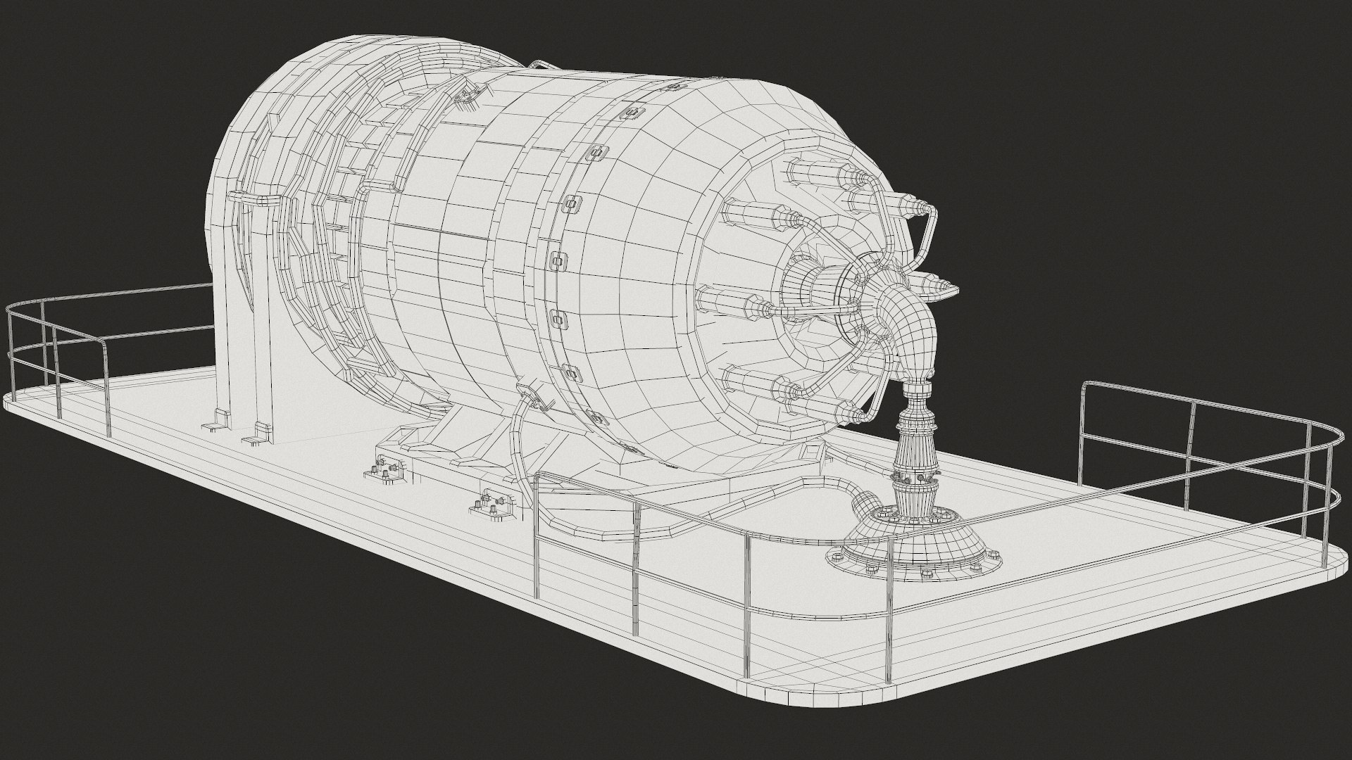3D pbr reactor - TurboSquid 1619296