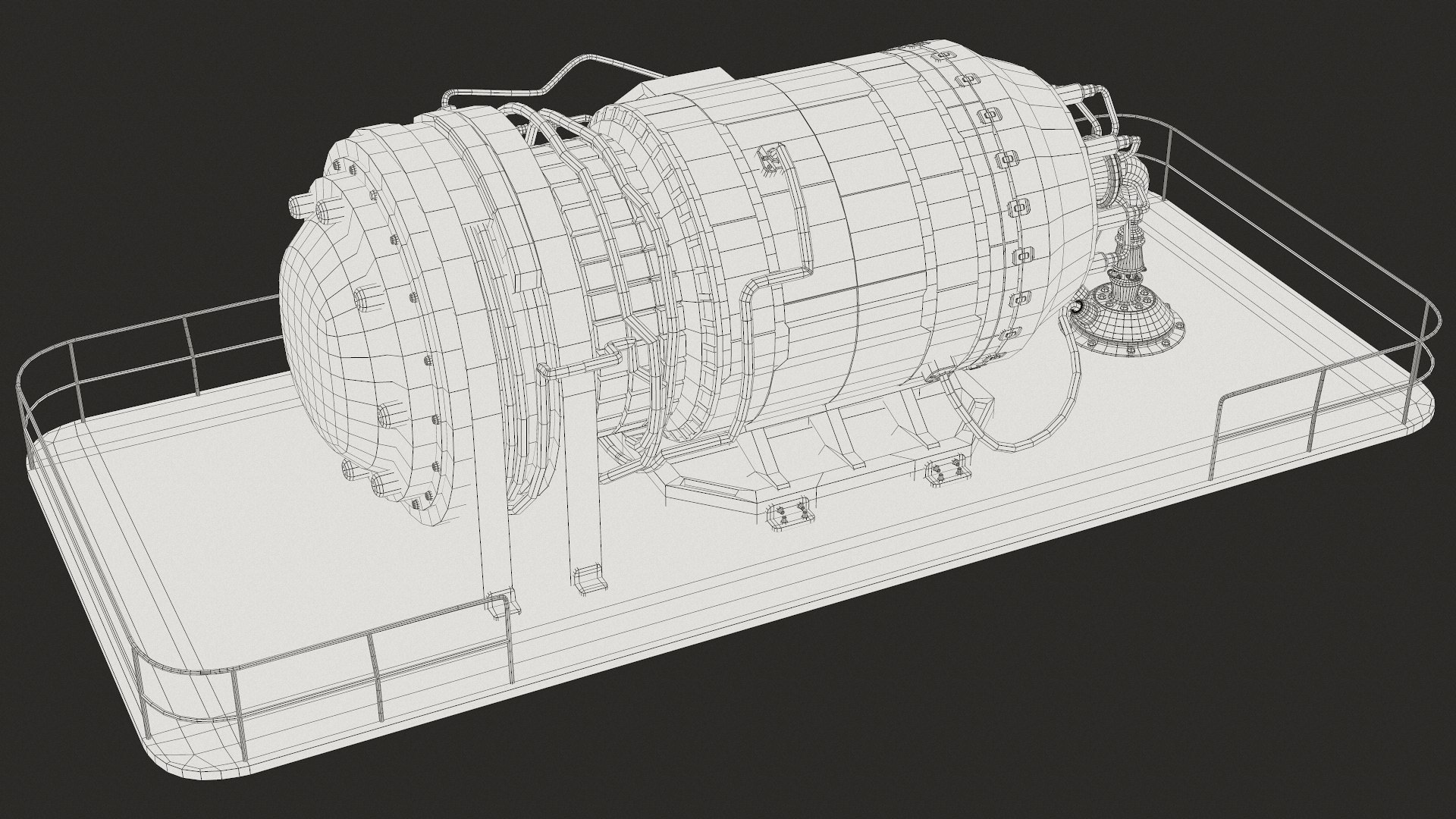 3D pbr reactor - TurboSquid 1619296