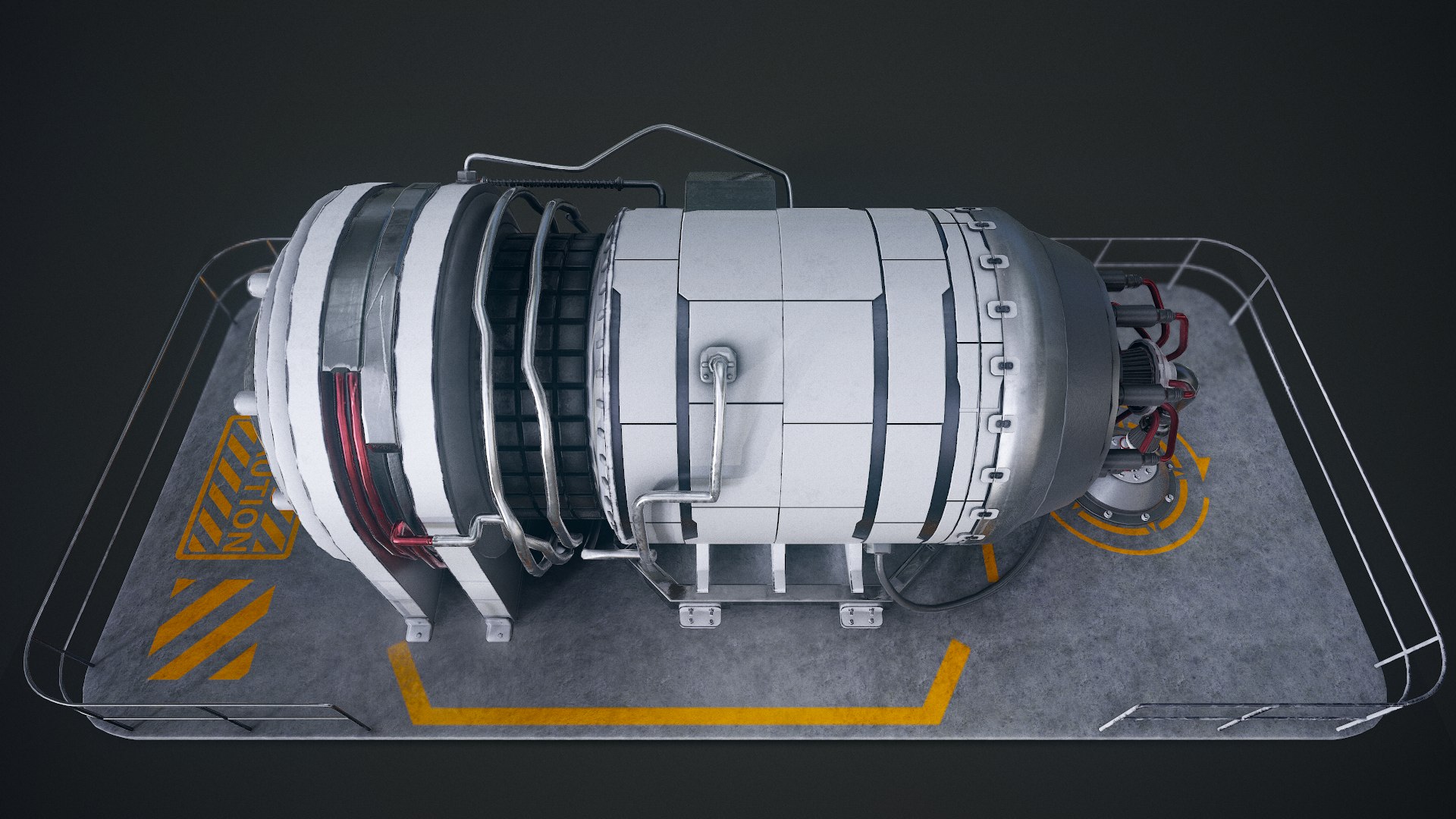 3D pbr reactor - TurboSquid 1619296