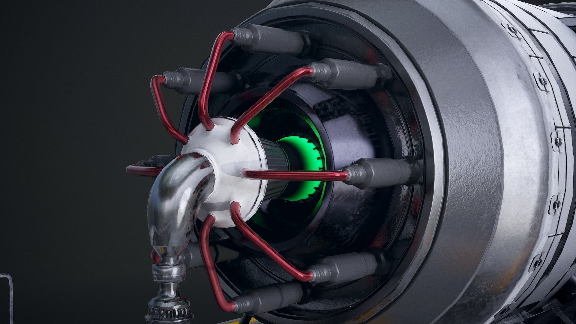 3D Pbr Reactor - TurboSquid 1619296