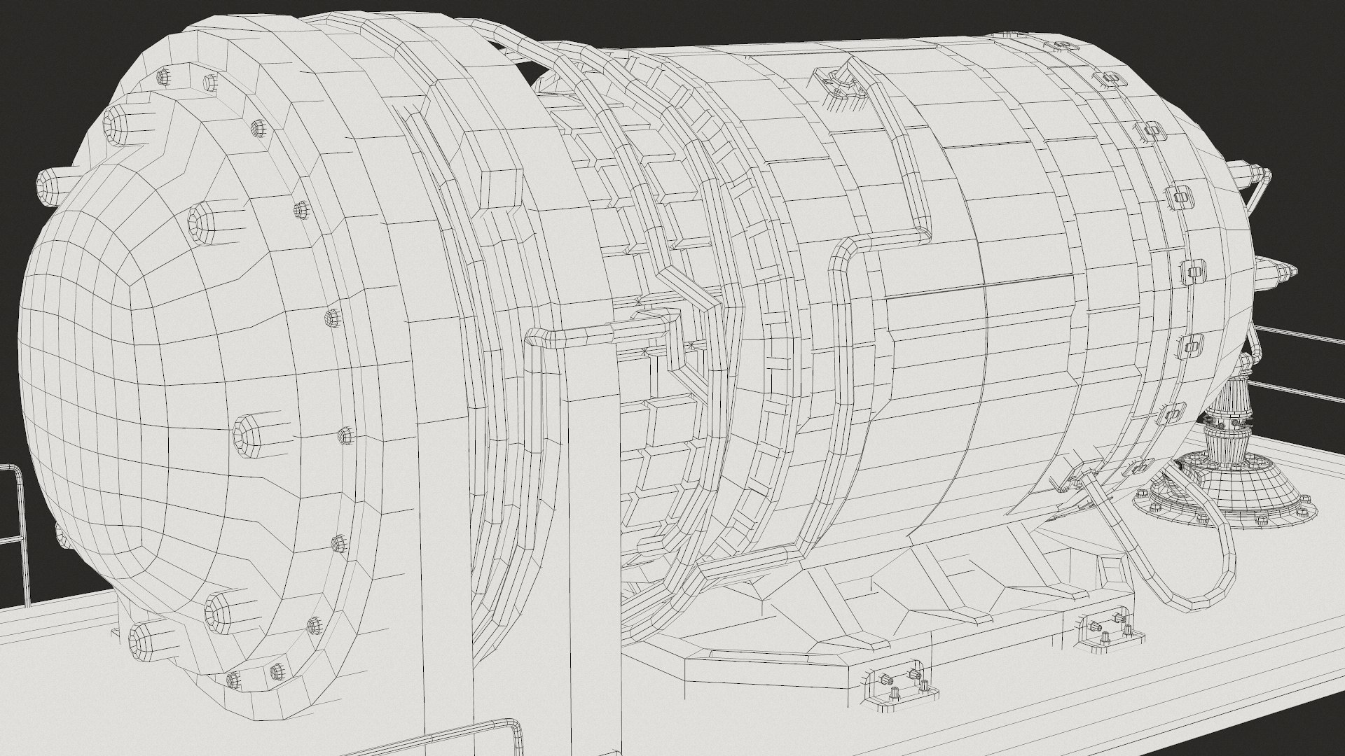 3D pbr reactor - TurboSquid 1619296