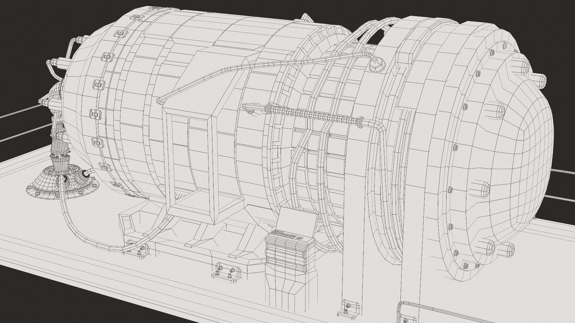 3D pbr reactor - TurboSquid 1619296
