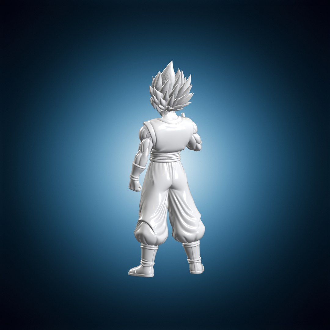 Goku Ultra Instinct Figure 3D Printable 3D - TurboSquid 2560600