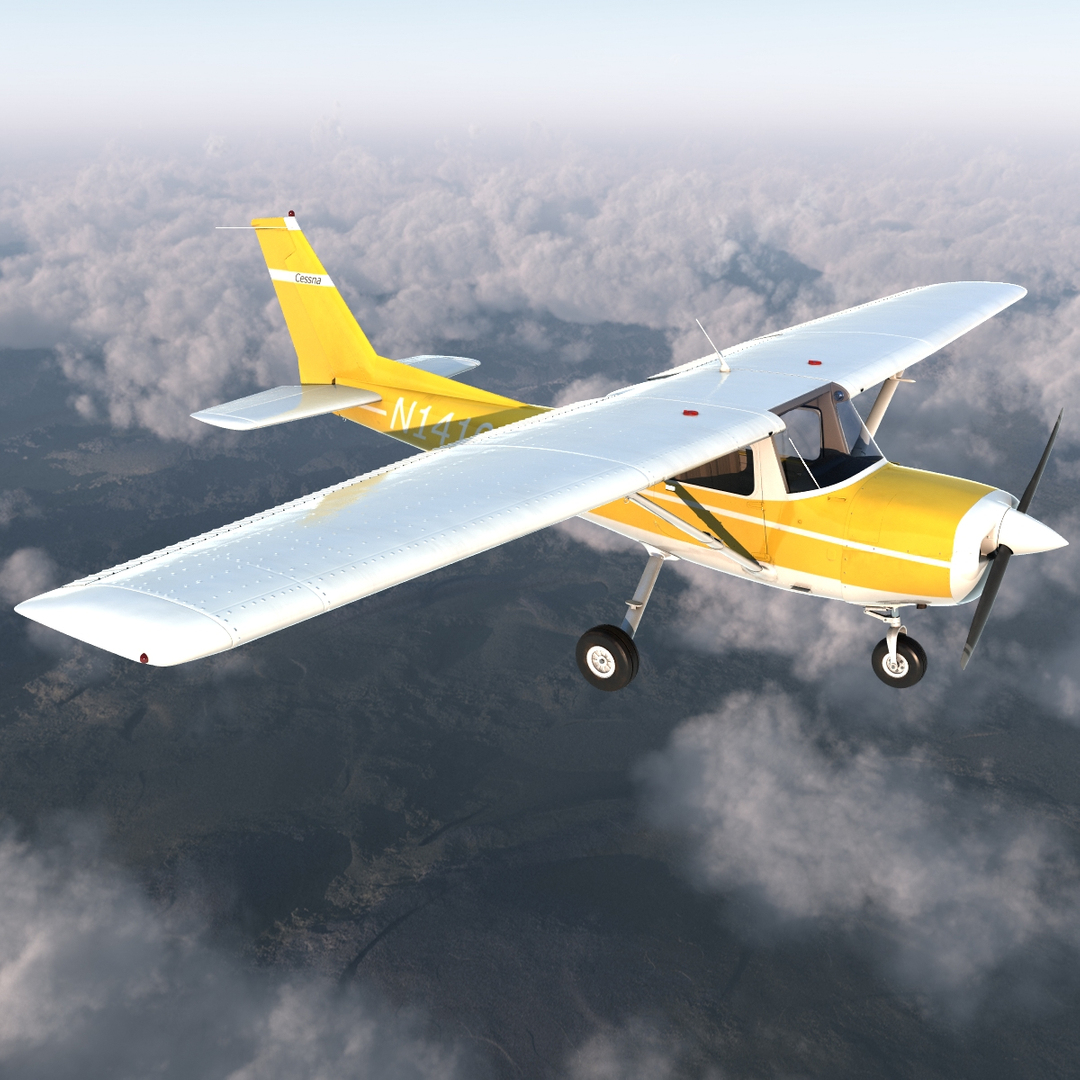 3d cessna 150 3