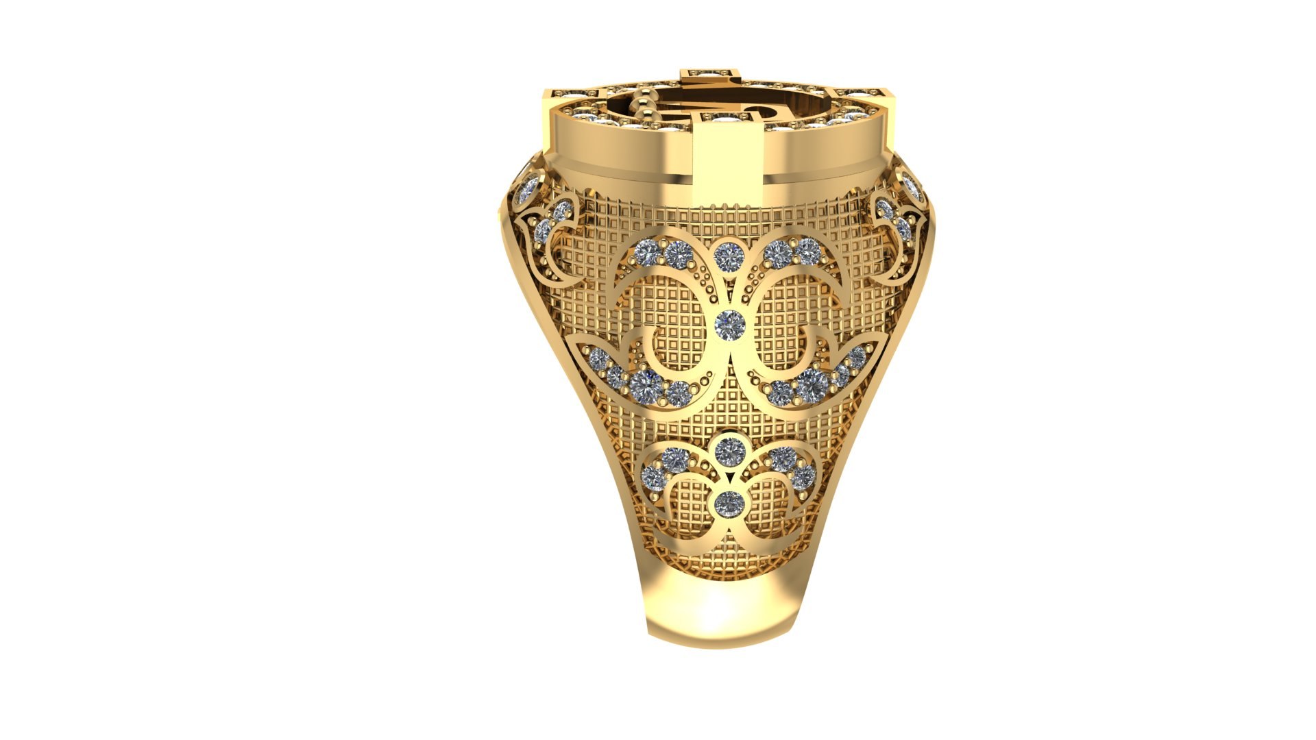 3D Model Men Ring 387 - TurboSquid 2399813