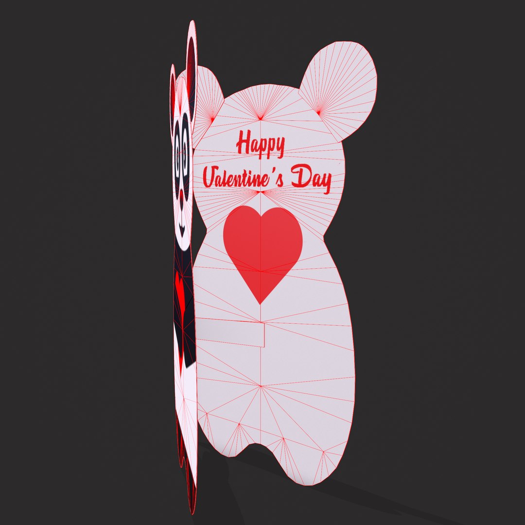 3D Panda Card - TurboSquid 1846440