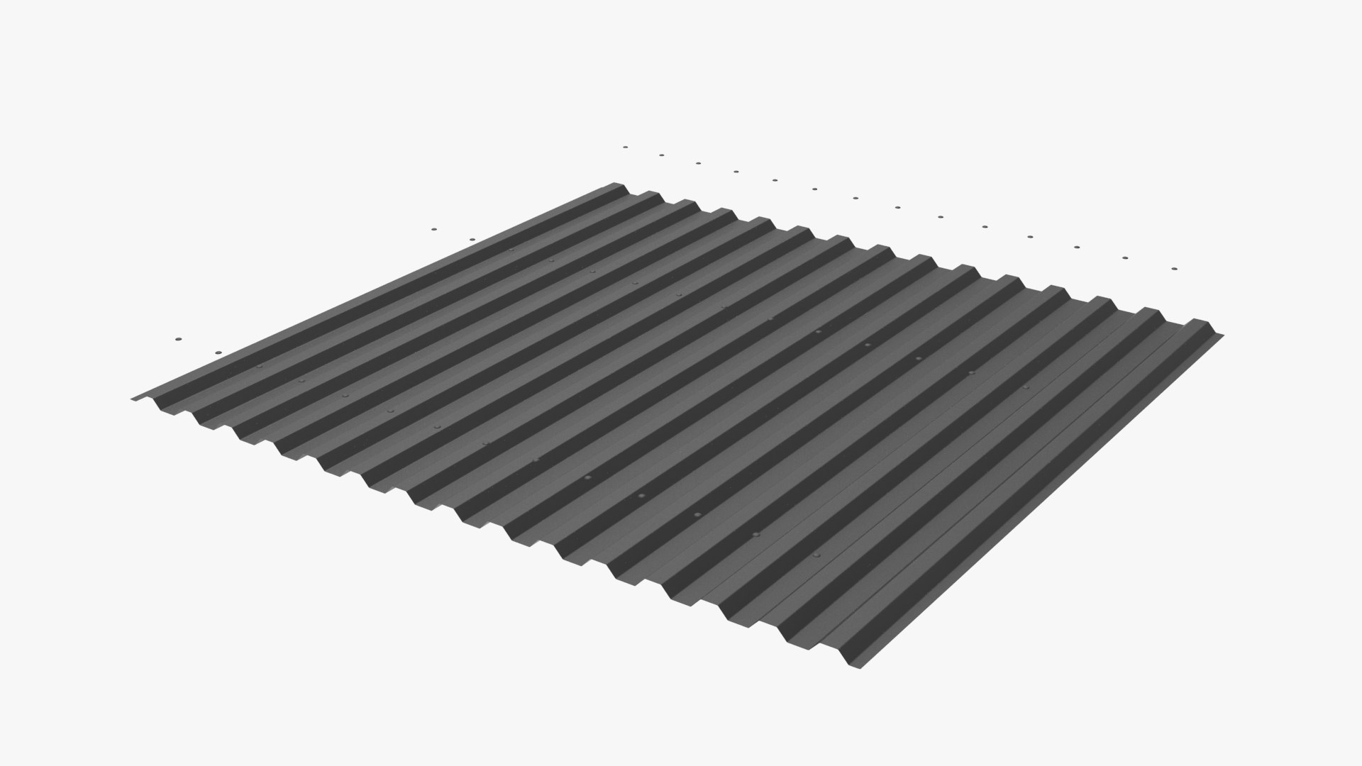 Roof Sheet Metal V4 3D Model - TurboSquid 1595740