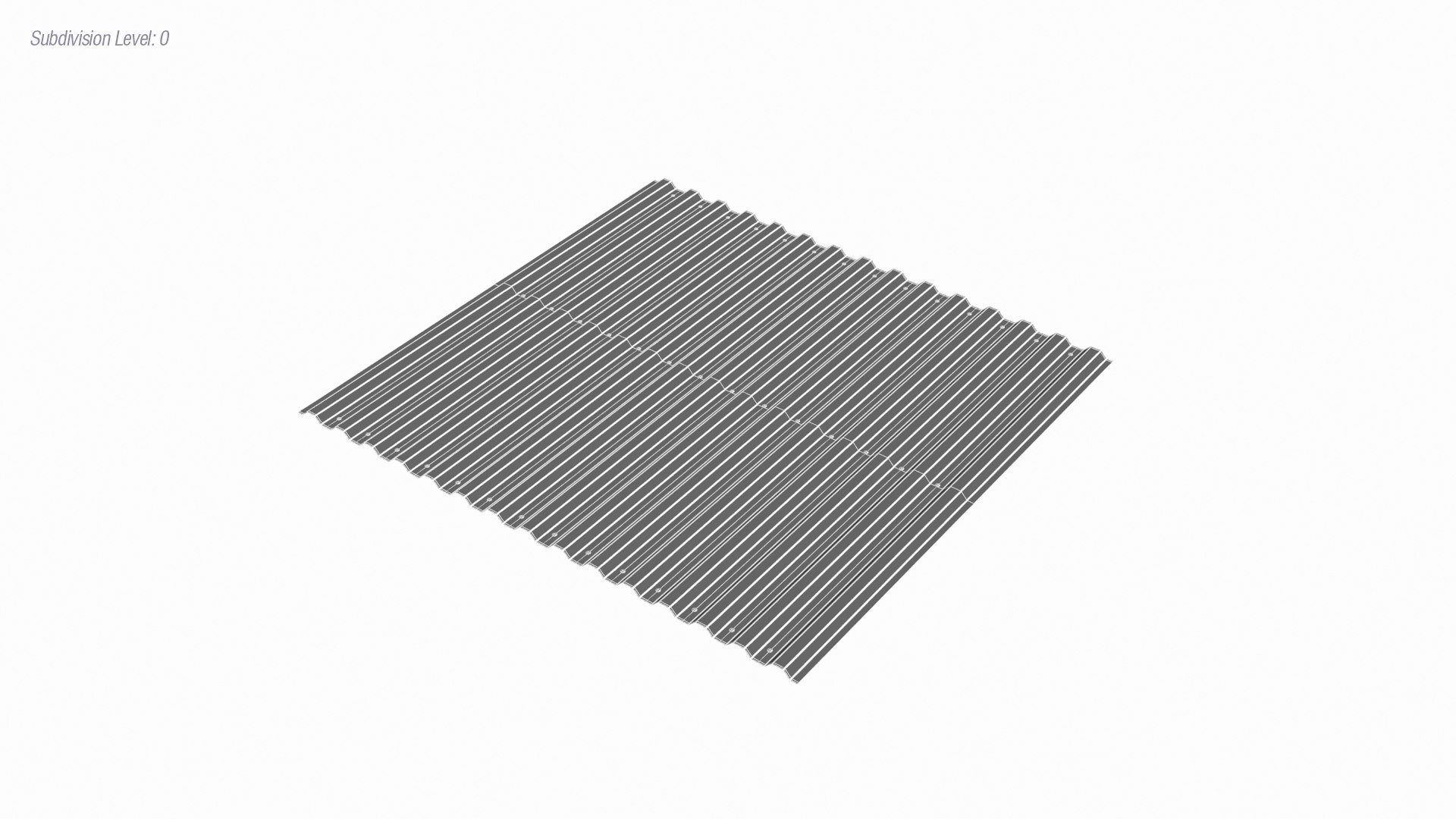 Roof Sheet Metal V4 3D Model - TurboSquid 1595740