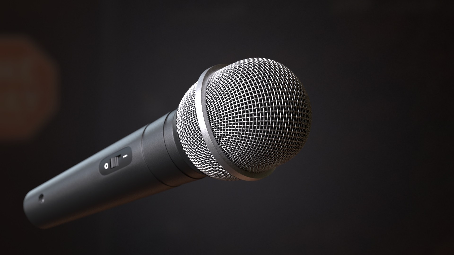 Microphone Textured 3D - TurboSquid 2030284