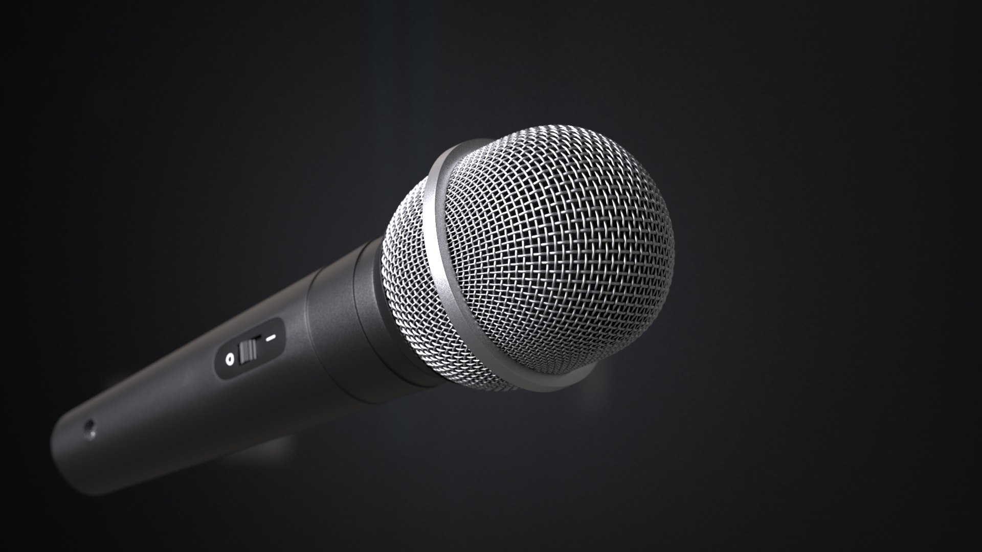 Microphone Textured 3D - TurboSquid 2030284