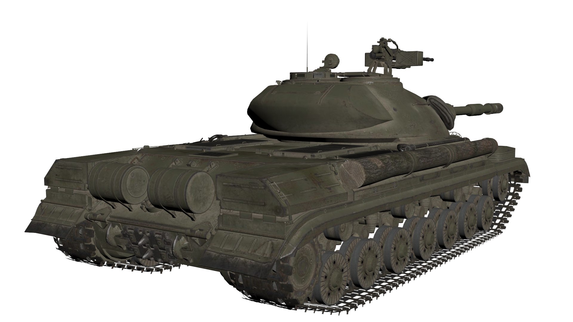WWII USSR T-10 Heavy Tank - High Poly Model - TurboSquid 2216535