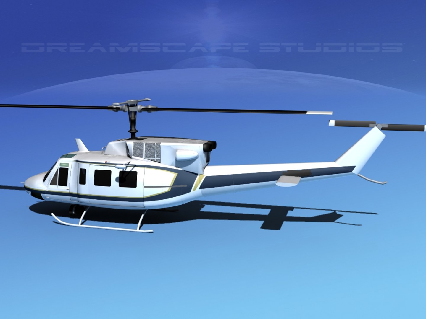 212 Bell 3d Model