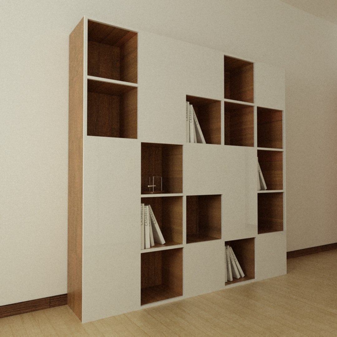 3d library model