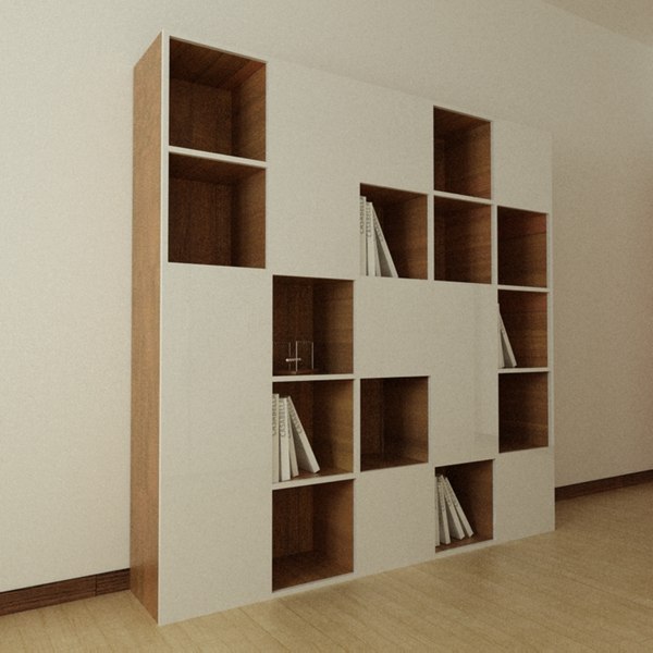 3d library model