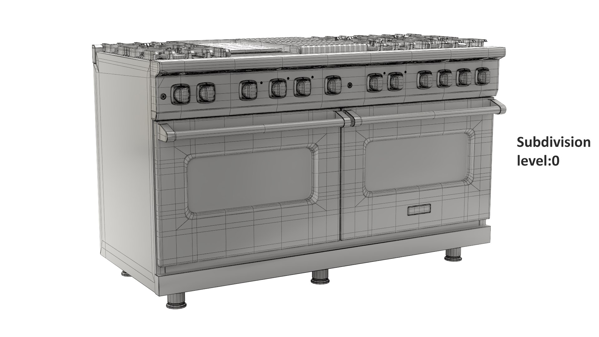 3D Viking 60 VDR560 Fuel Range - TurboSquid 2125857