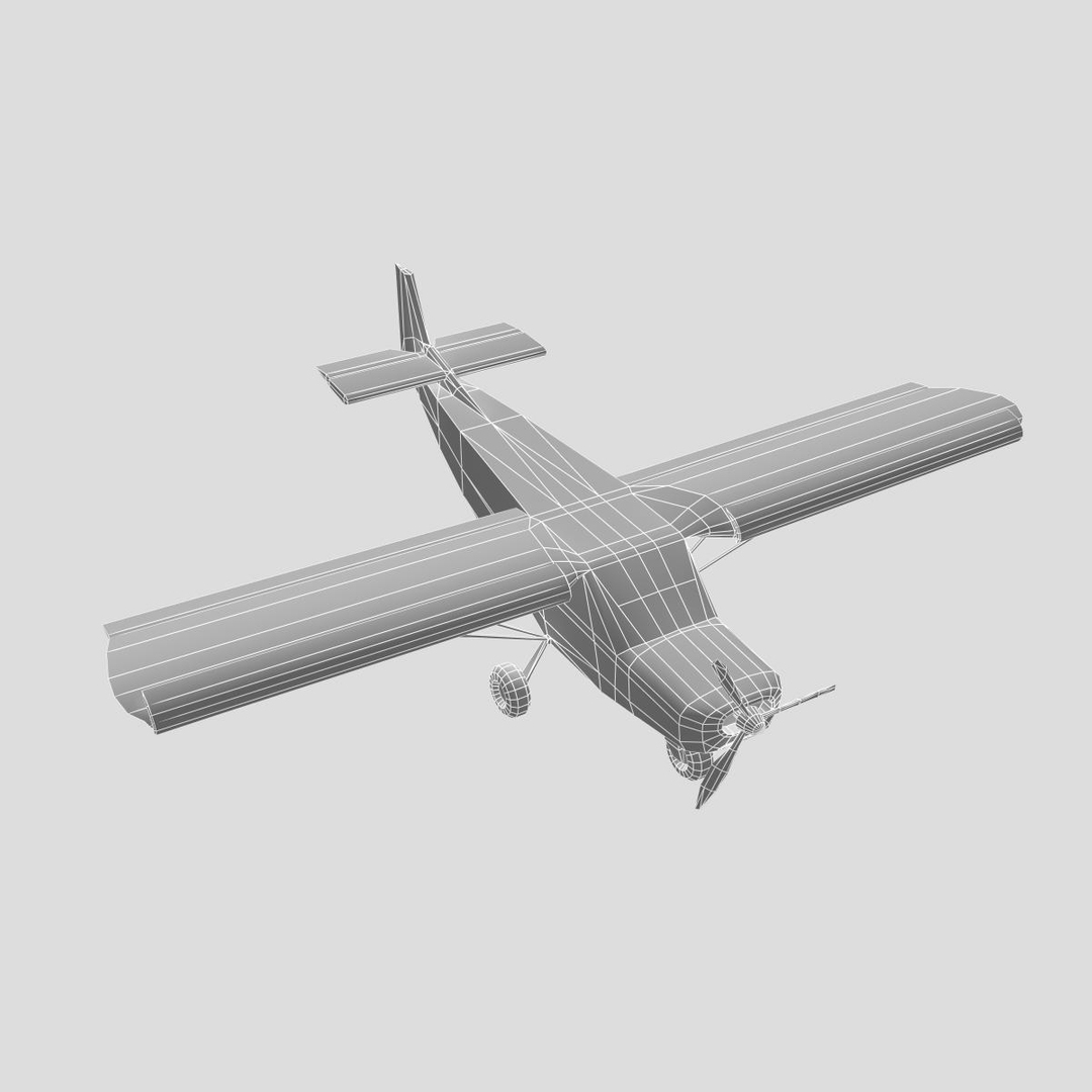 Zenith Basic Aircraft 3d Model