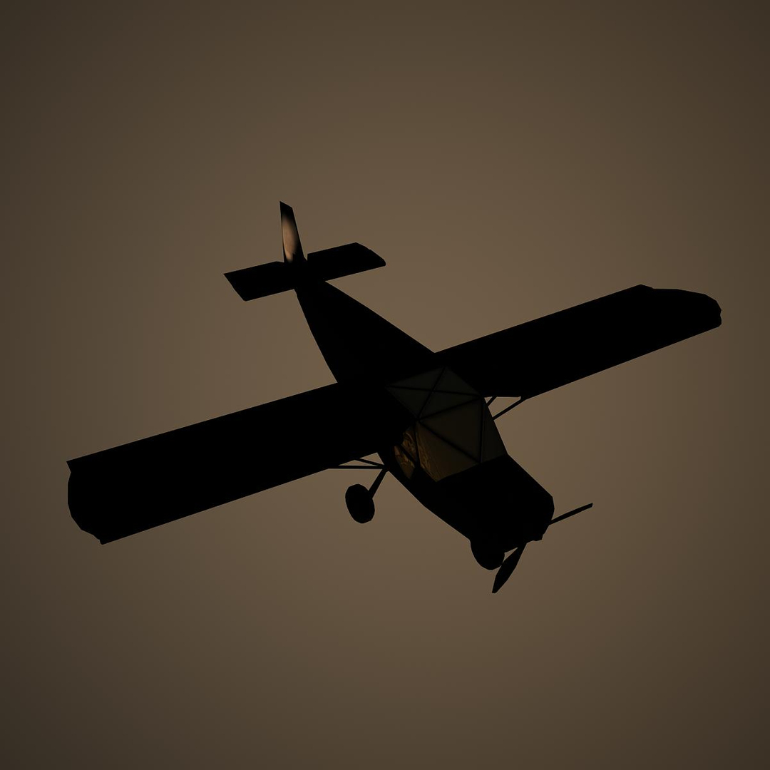 Zenith Basic Aircraft 3d Model
