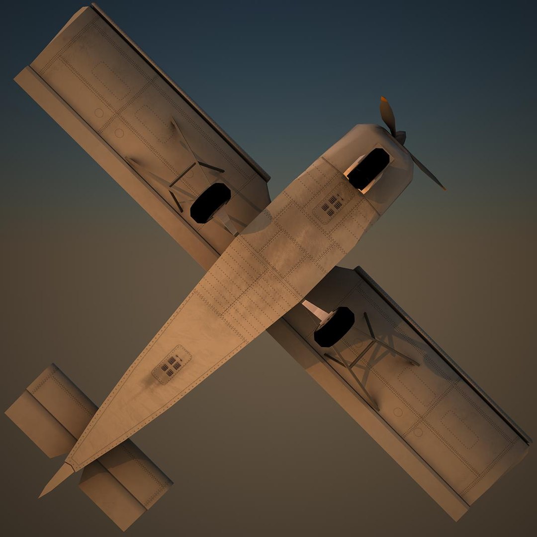 Zenith Basic Aircraft 3d Model