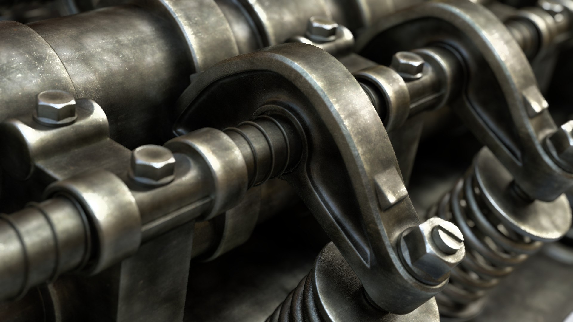3D rigged car engine animation model - TurboSquid 1261142