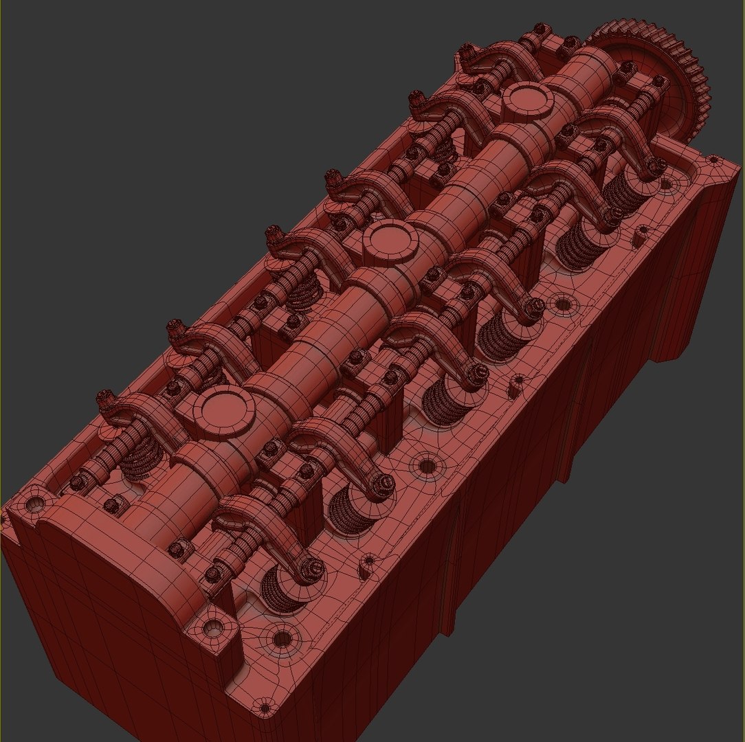 3D rigged car engine animation model - TurboSquid 1261142