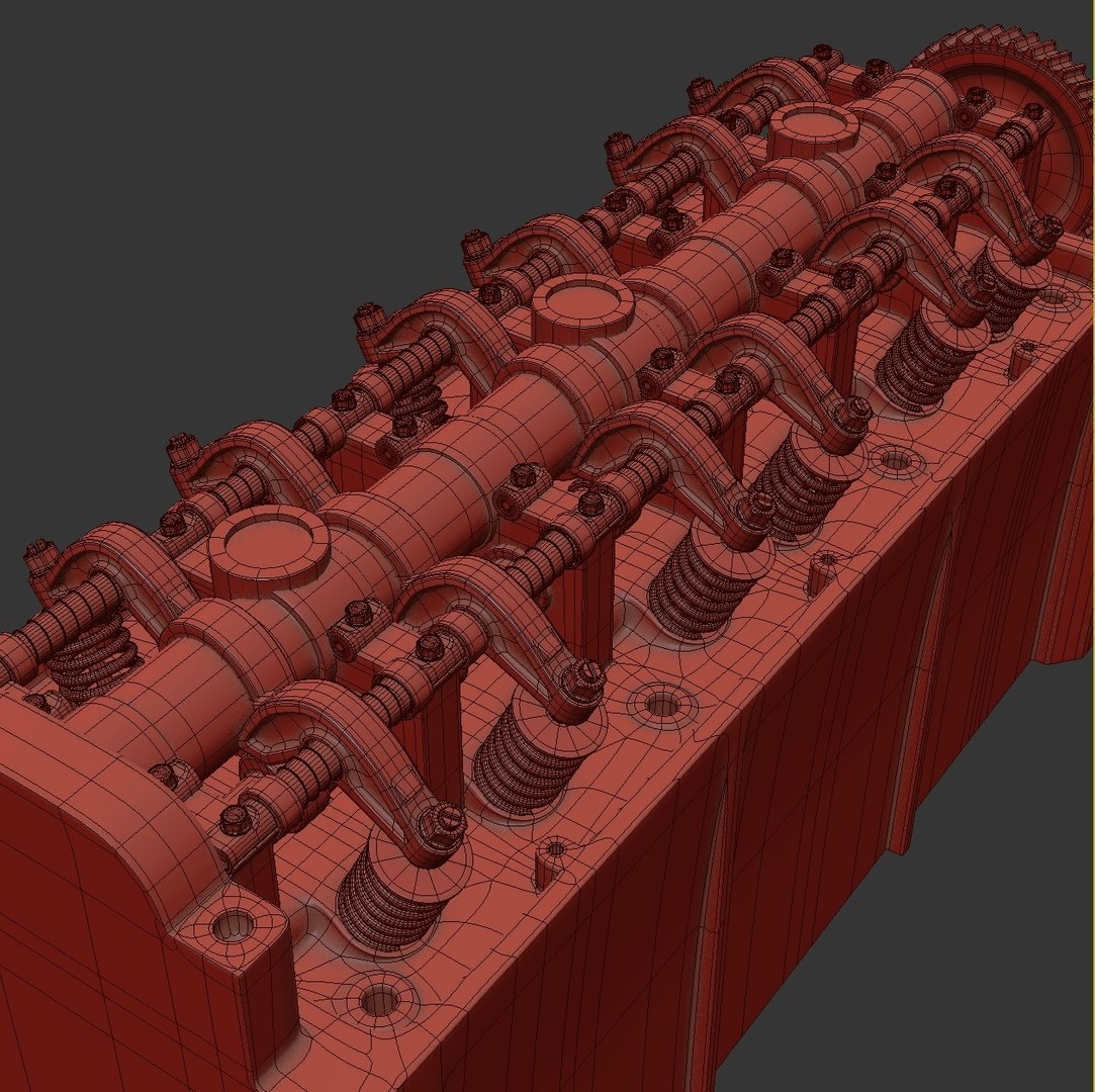 3D rigged car engine animation model - TurboSquid 1261142