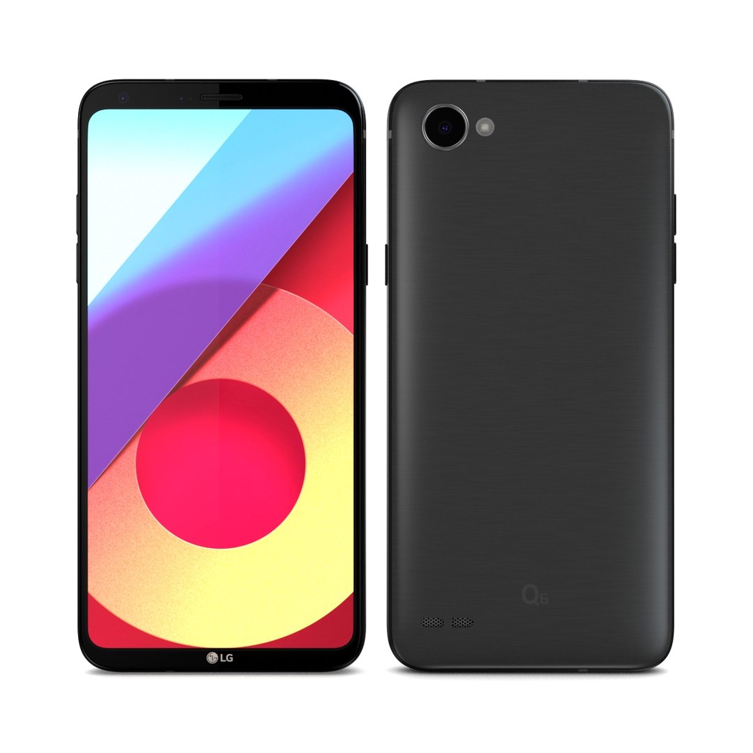 3D Lg Q6 Black Model - TurboSquid 1203696