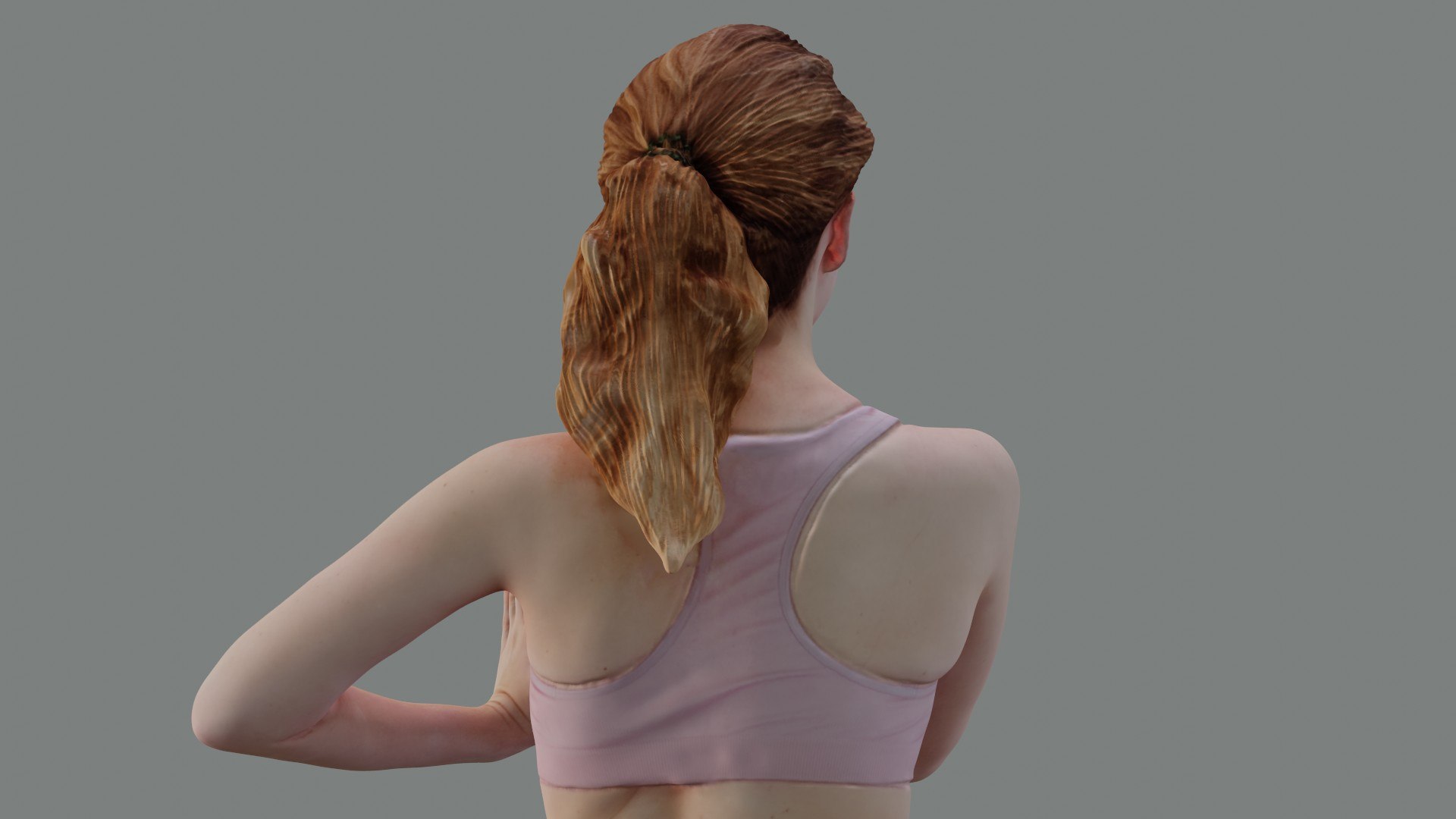 Yoga Pose 3 Female 3D Model - TurboSquid 2029846