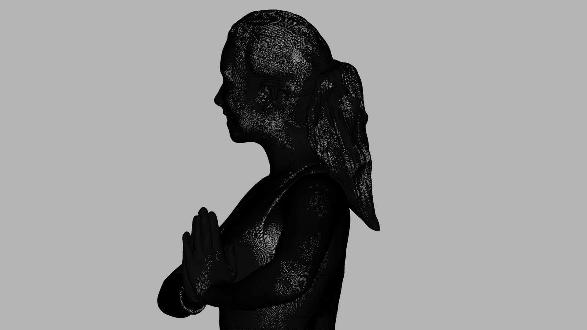 Yoga Pose 3 Female 3D Model - TurboSquid 2029846