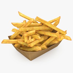 3D French Fries Models - Browse & Download Formats - TurboSquid