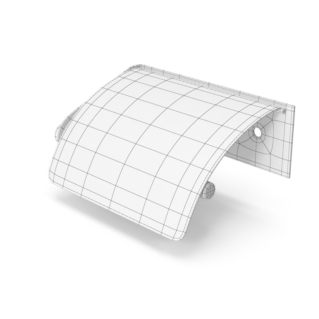 3D Toilet Paper Holder Model - TurboSquid 2012034
