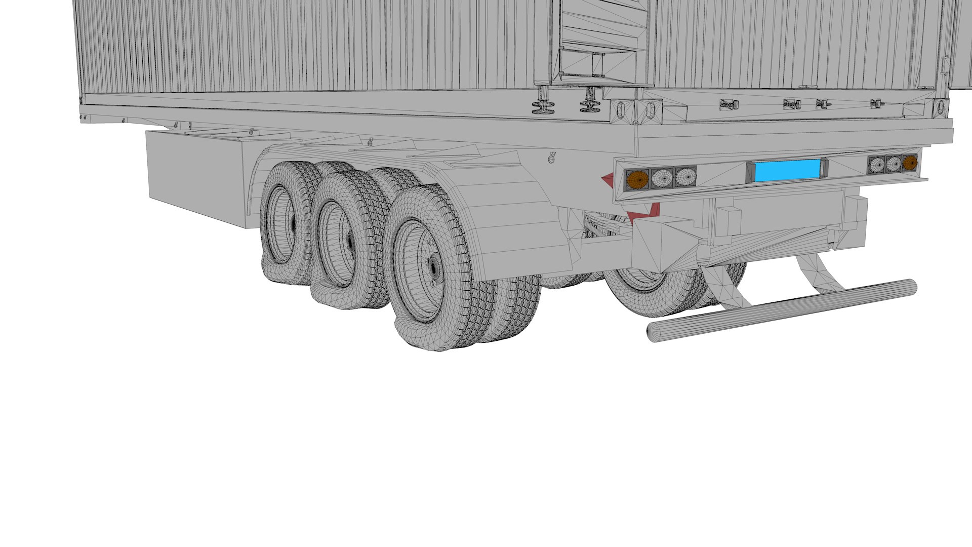 3D model trailer - TurboSquid 1643198