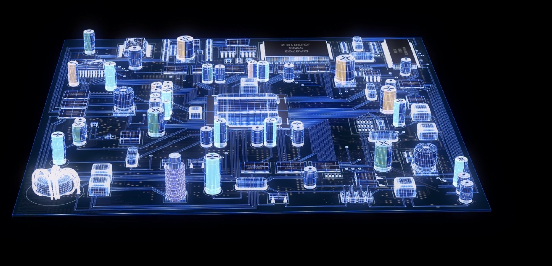 Computer Motherboard 3d Model