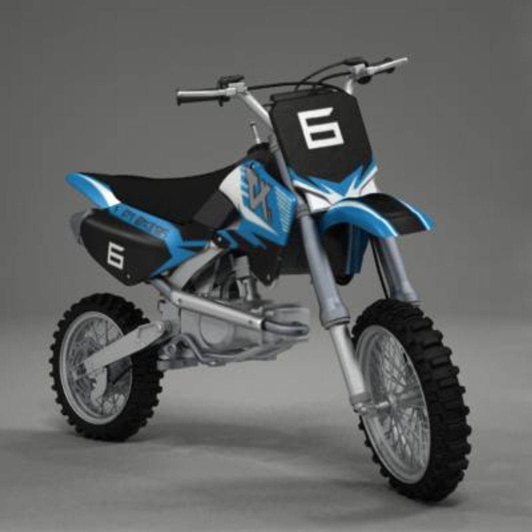 3d Model Of Pit Bike