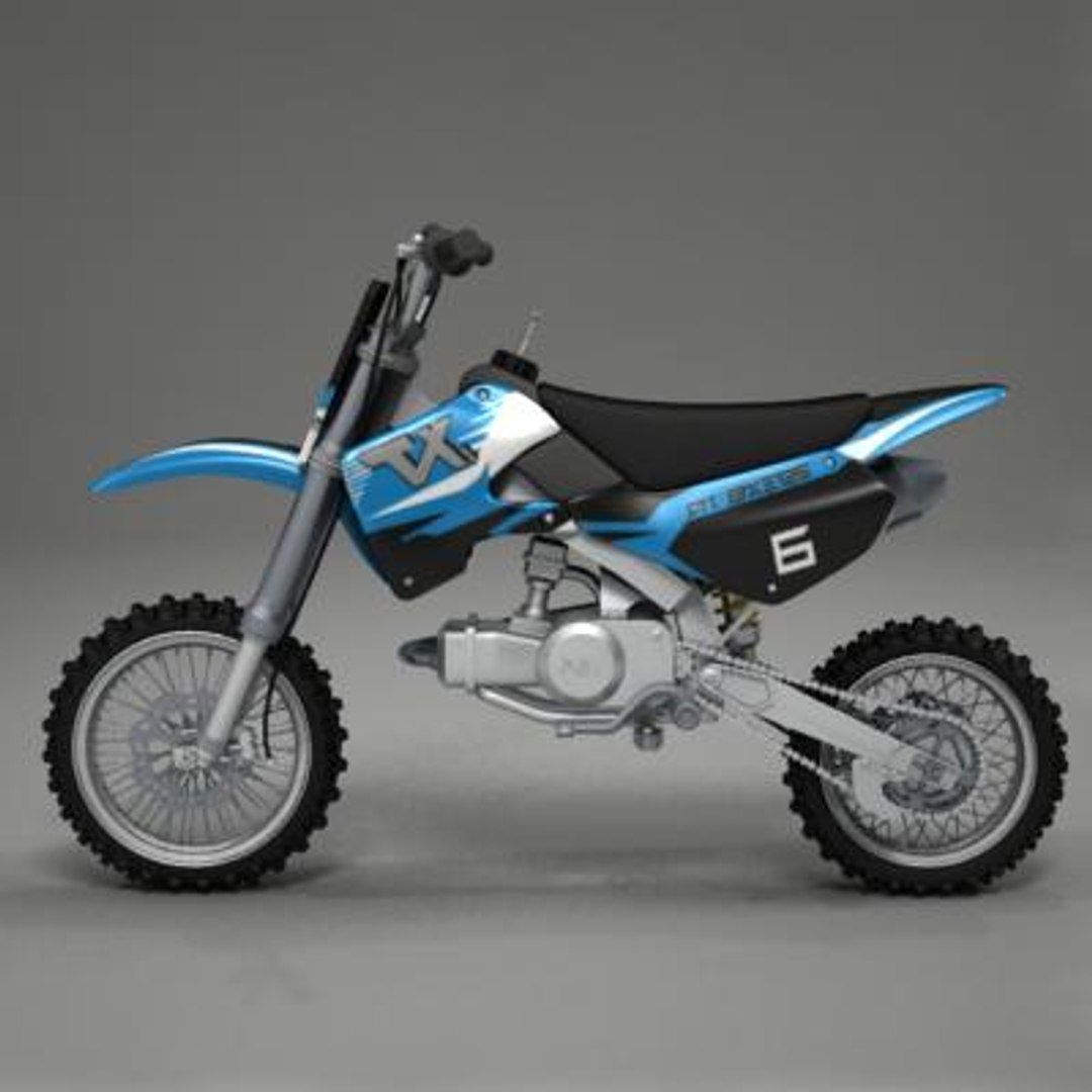 3d Model Of Pit Bike