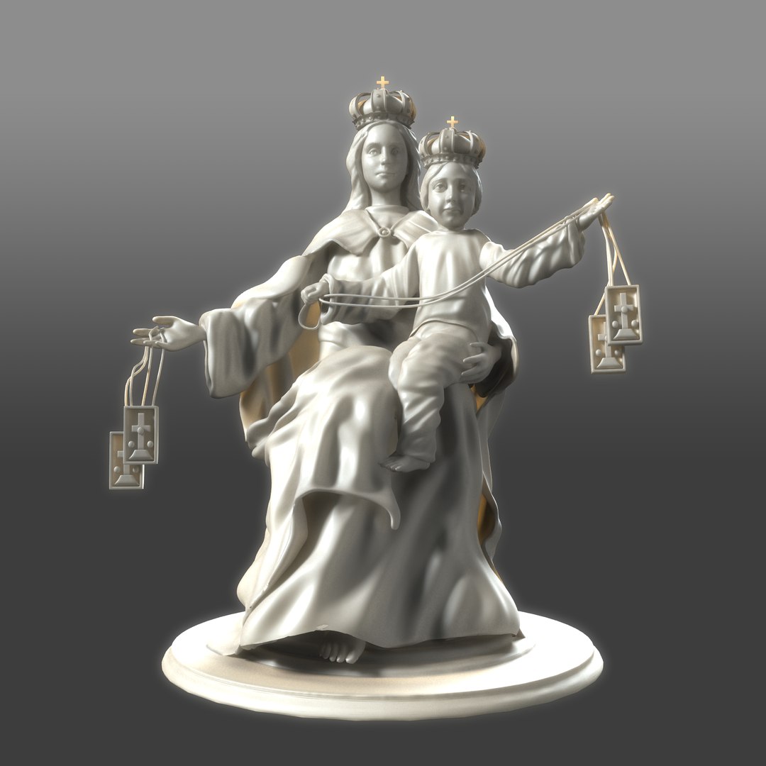 3d Lady Carmel