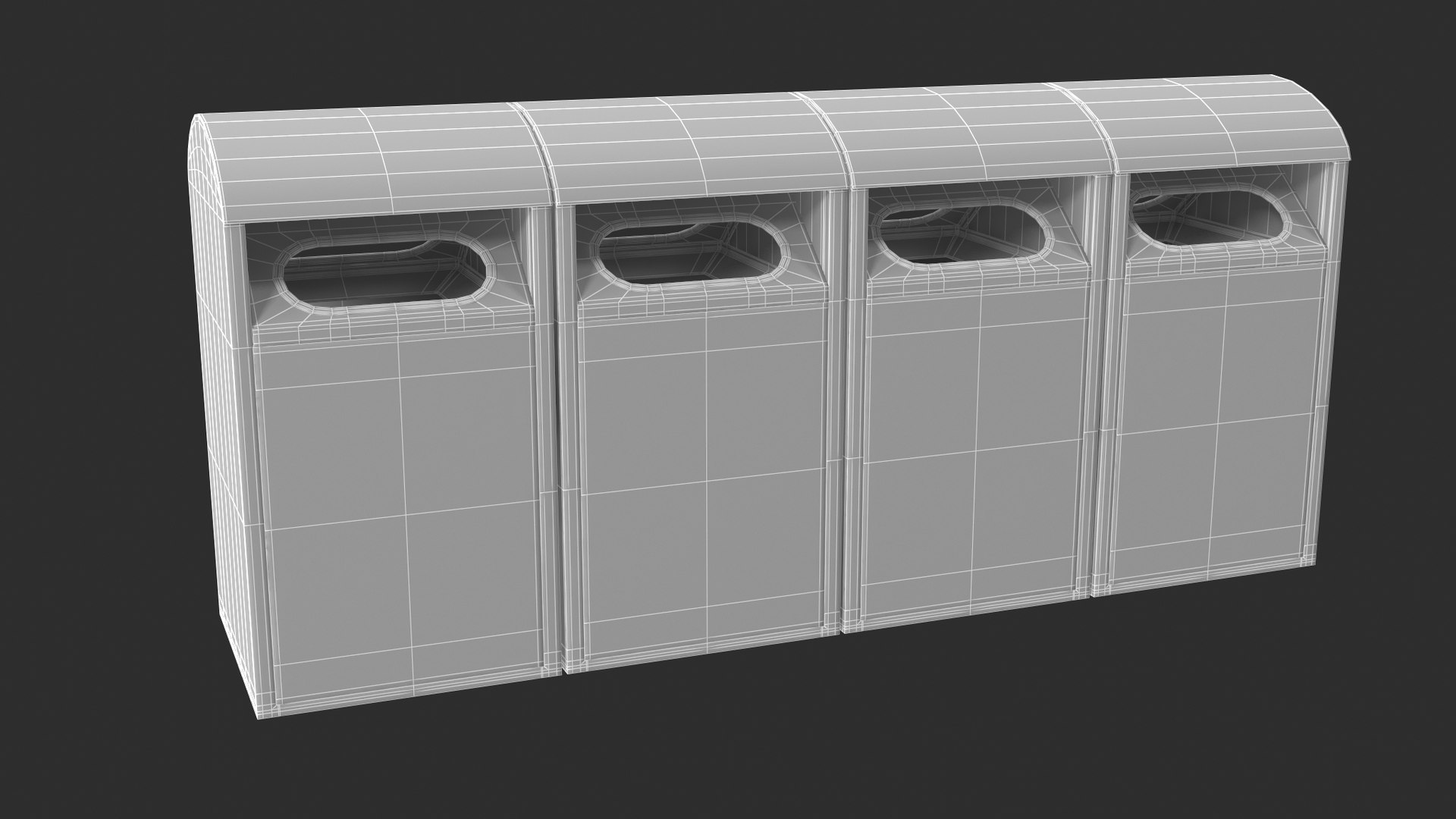 Sort Recycling Bins 3D Model 3D Model - TurboSquid 2216746