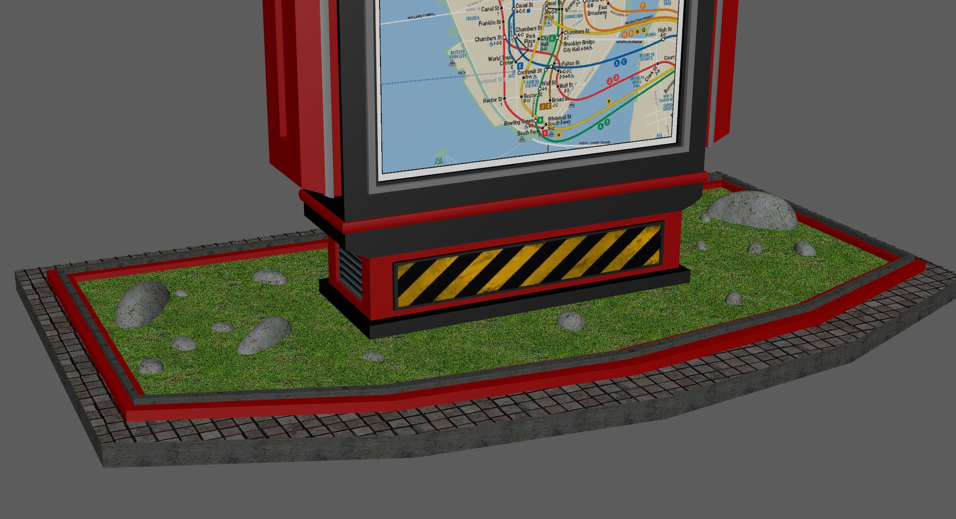 Free 3D Bus Panel - TurboSquid 1243917