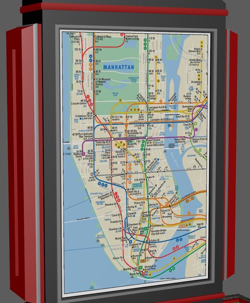 Free 3D bus panel - TurboSquid 1243917