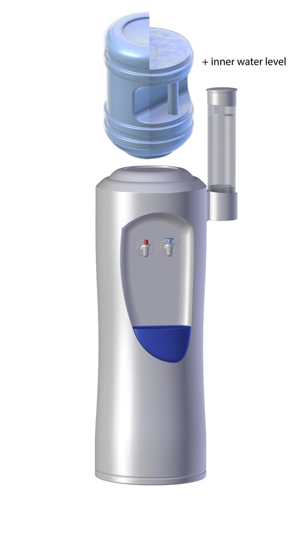 3d Model Water Cooler